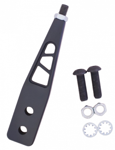 Black Billet Aluminum Shift lever, Straight 6" : Modern Driveline, Inc.