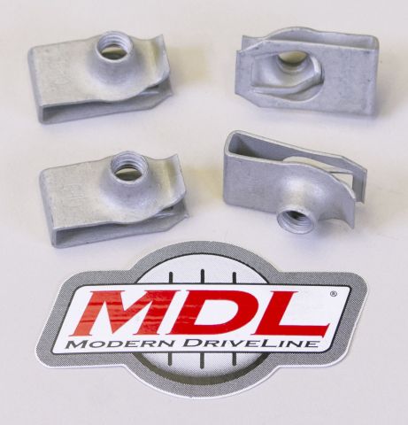 Ford Nut clips/Lower shift boot extension Set of 4