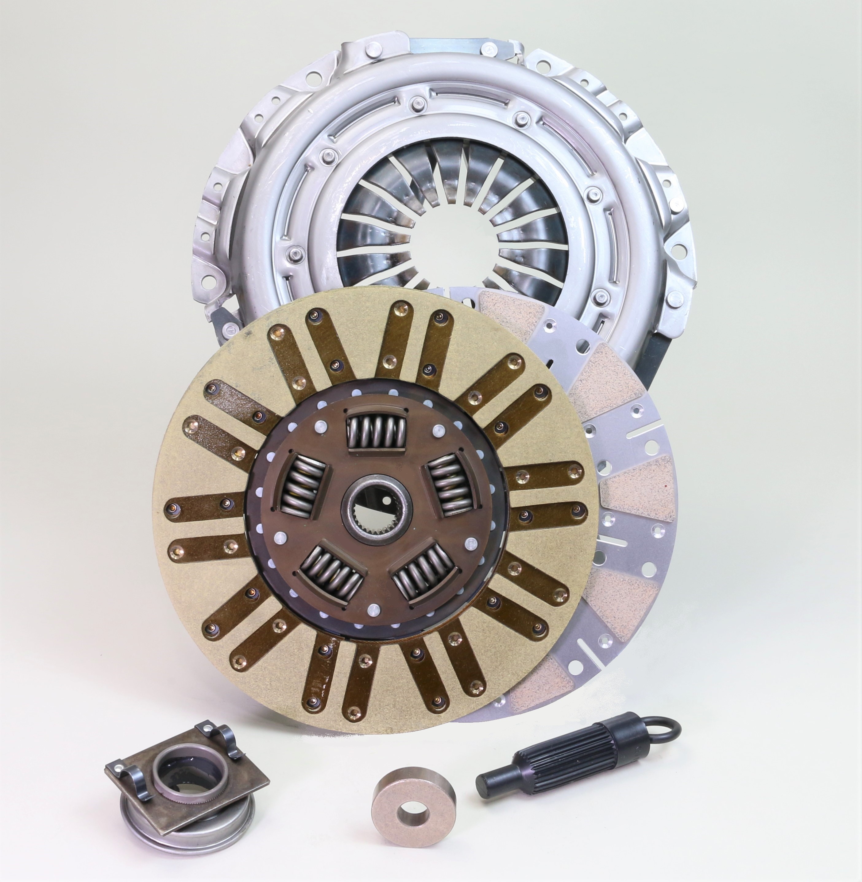 Big Block Change Over Clutch Set 11.5" long pattern/ 10-Spline/ Kevlar ...